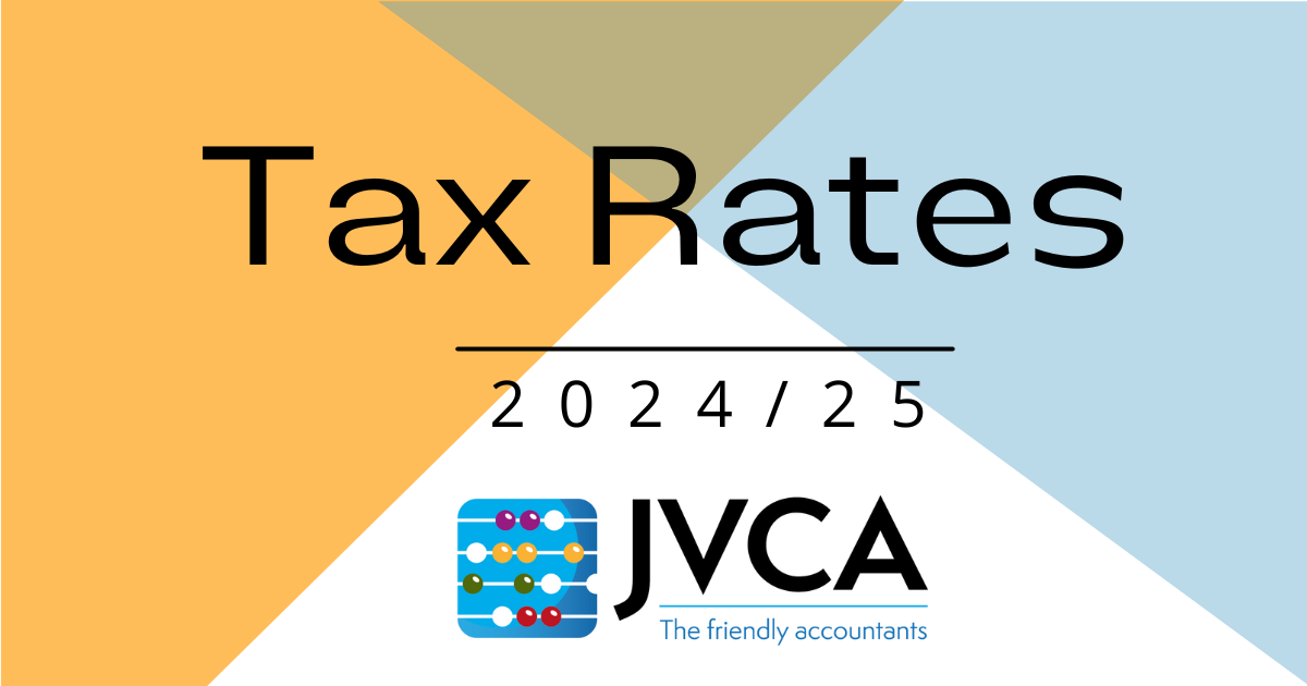 Tax rates for 2024/25 - JVCA